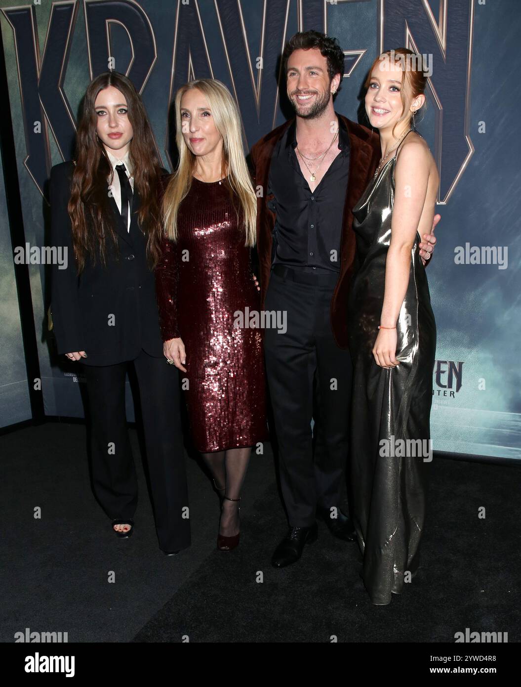 New York City, USA. 10th Dec, 2024. Angelica Jopling, Sam Taylor ...