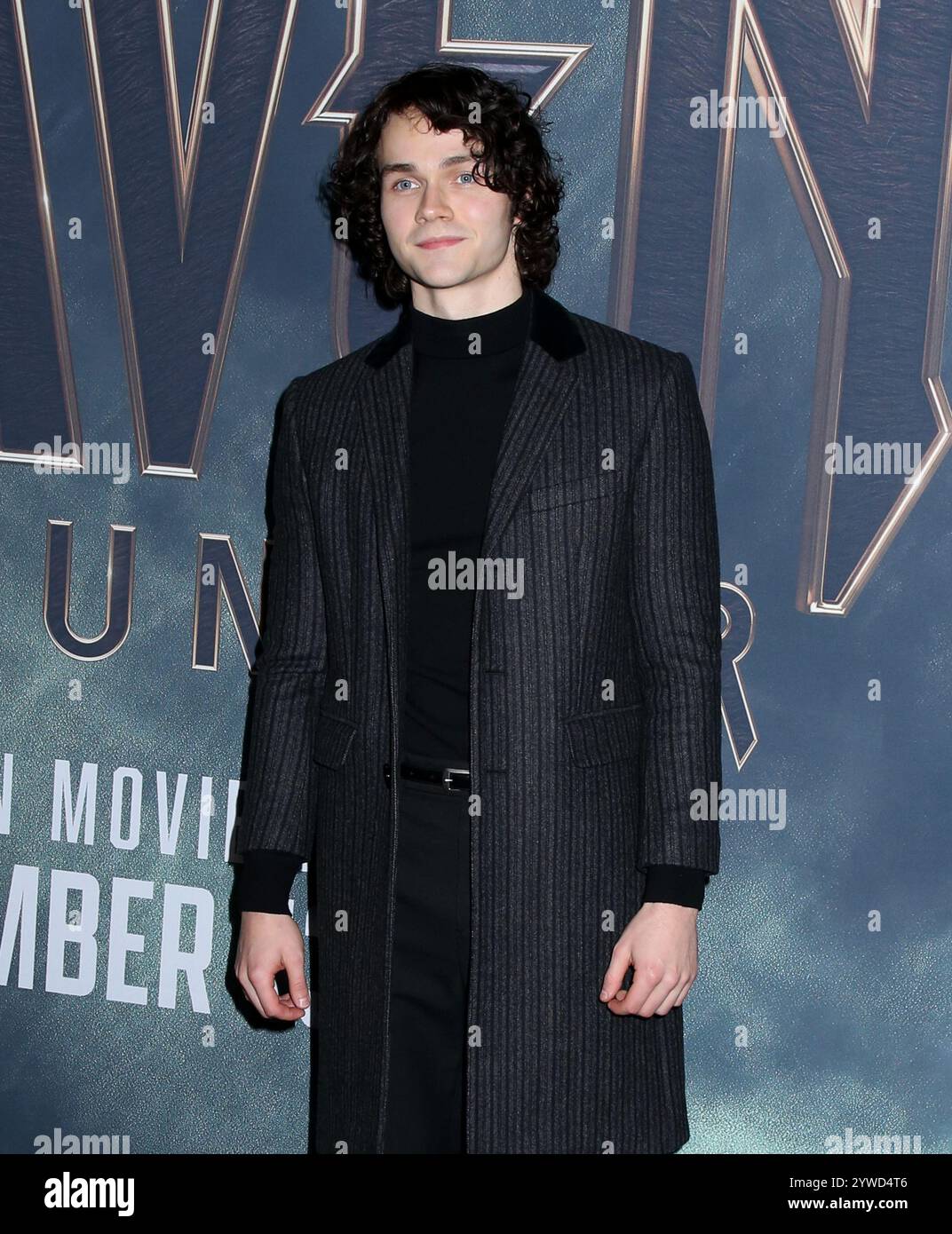 New York City, USA. 10th Dec, 2024. Levi Miller attending 'Kraven the ...