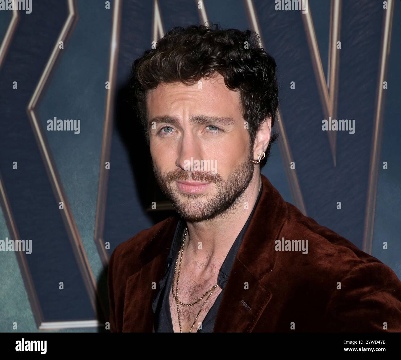 New York City, USA. 10th Dec, 2024. Aaron Taylor-Johnson attending ...