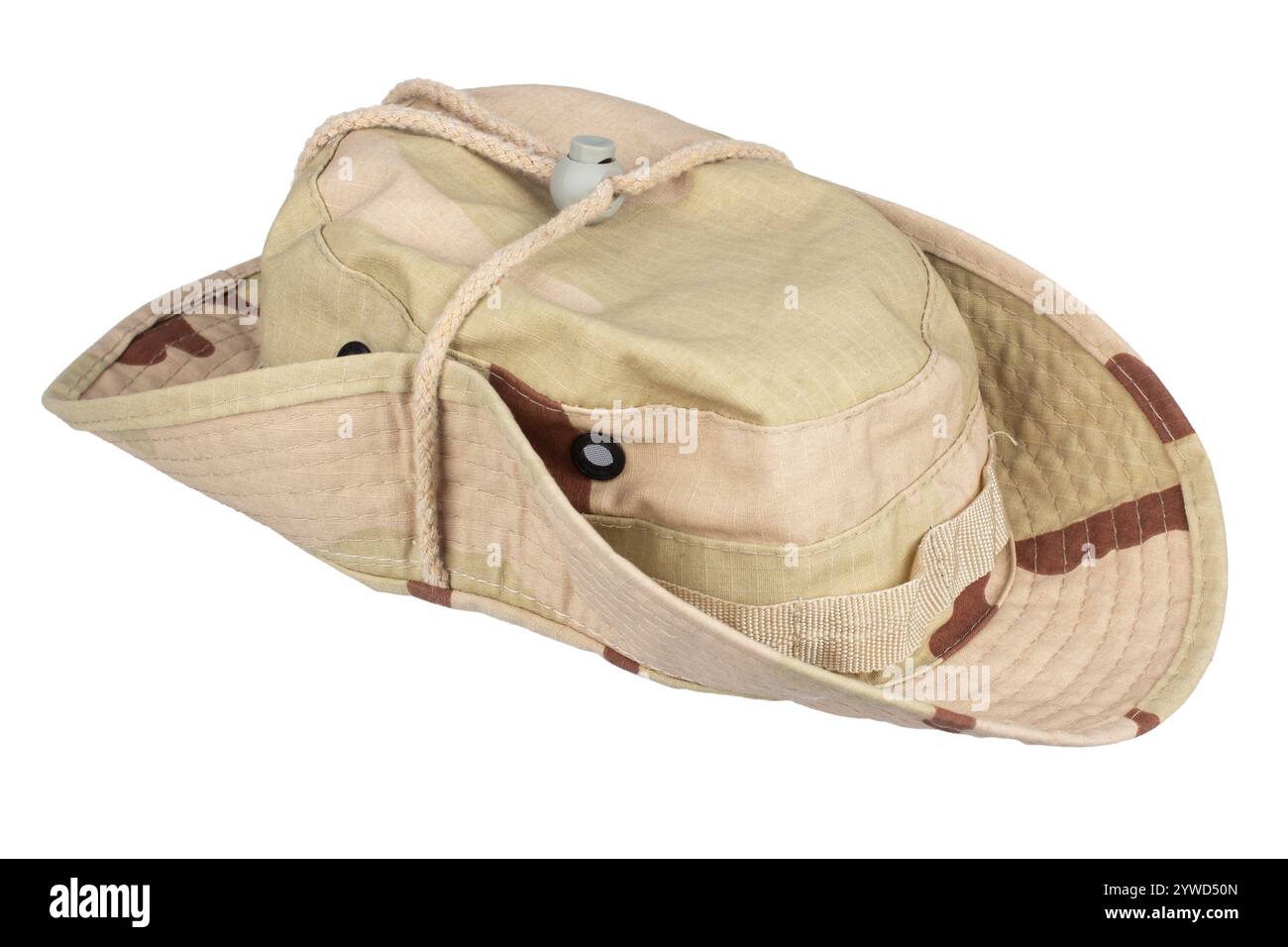 desert camo US ARMY boonie hat isolated on white background Stock Photo ...