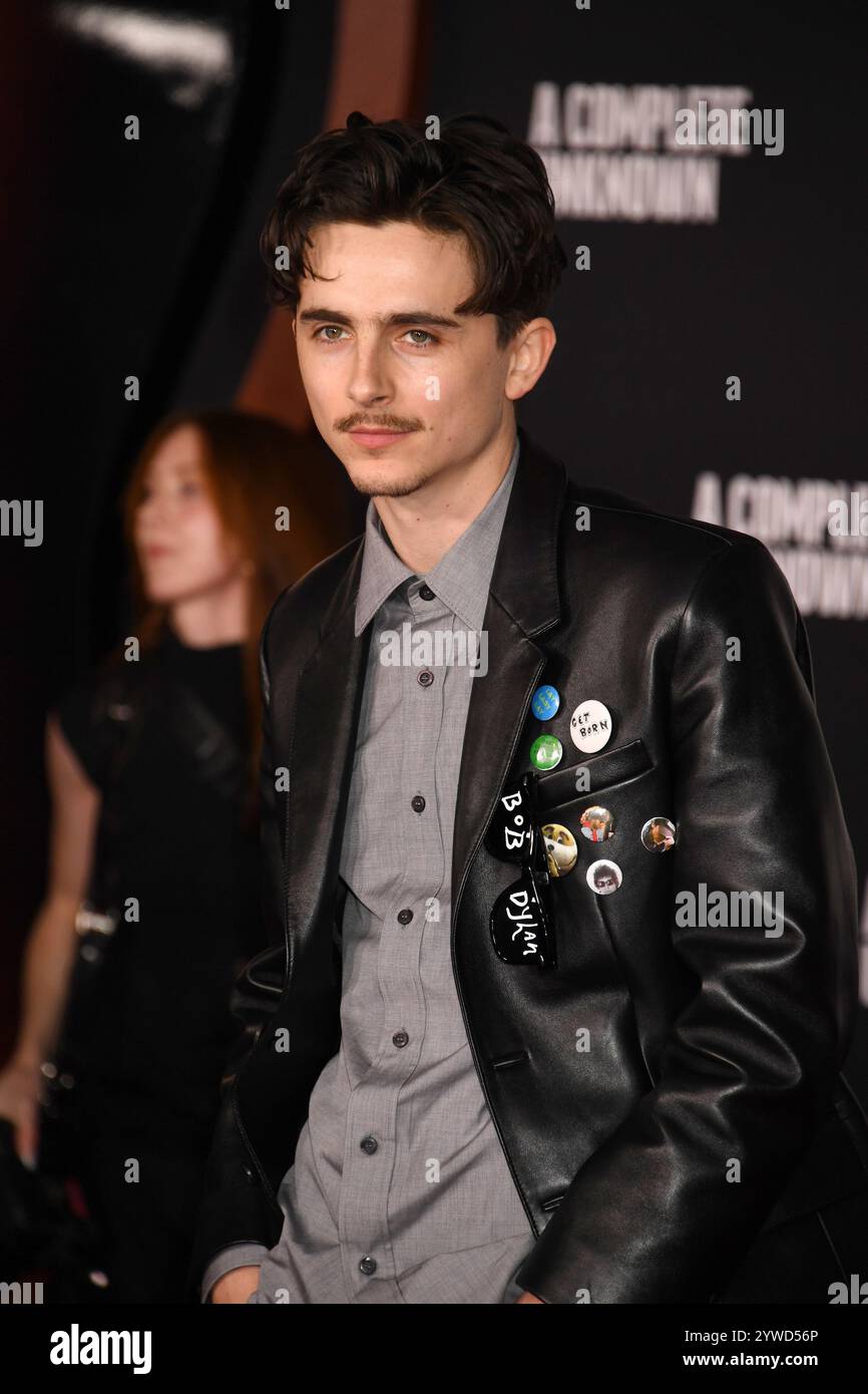 Hollywood, Ca. 10th Dec, 2024. Timoth e Chalamet at the Los Angeles ...