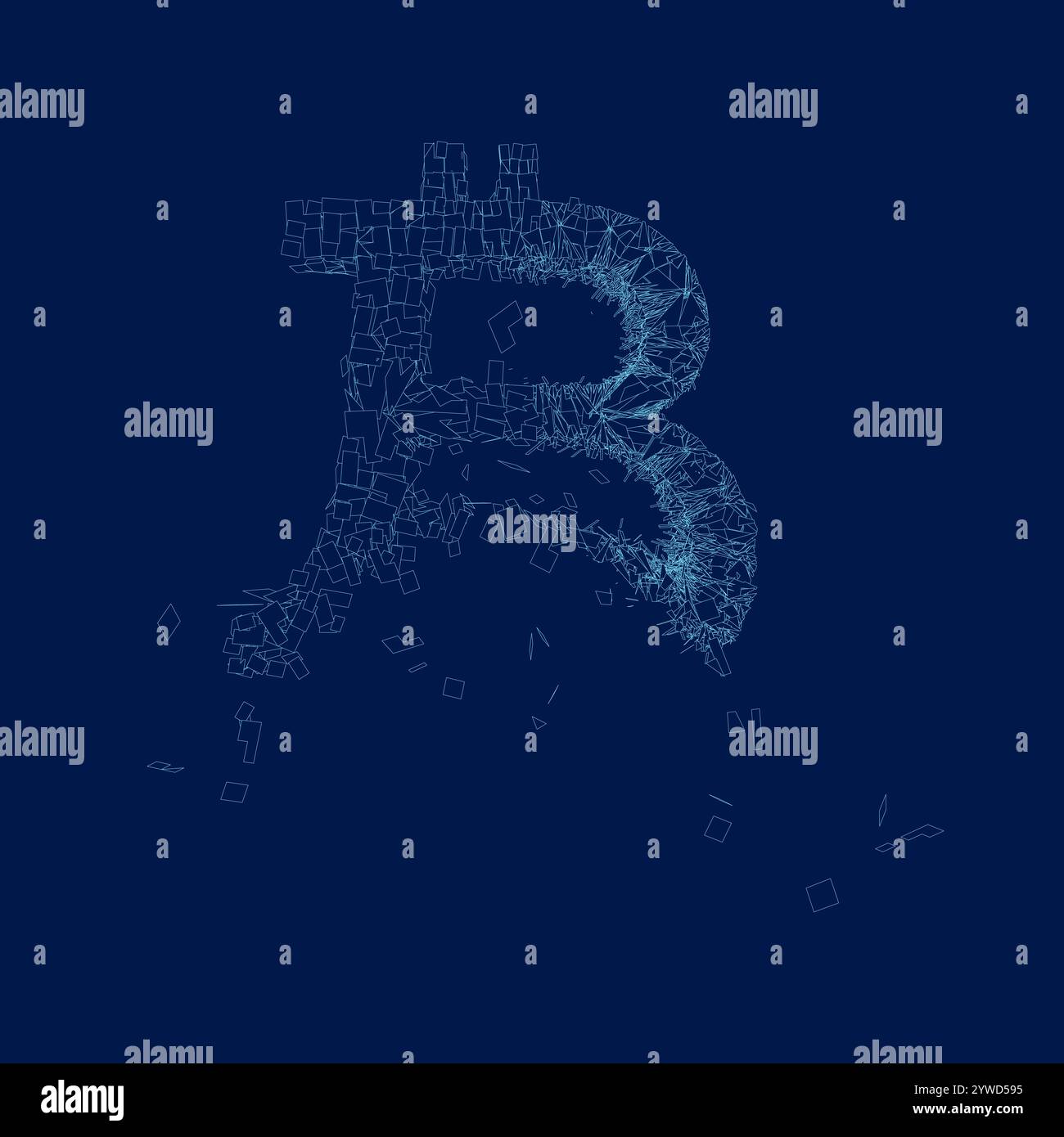 Bit fragment Stock Vector Images - Alamy