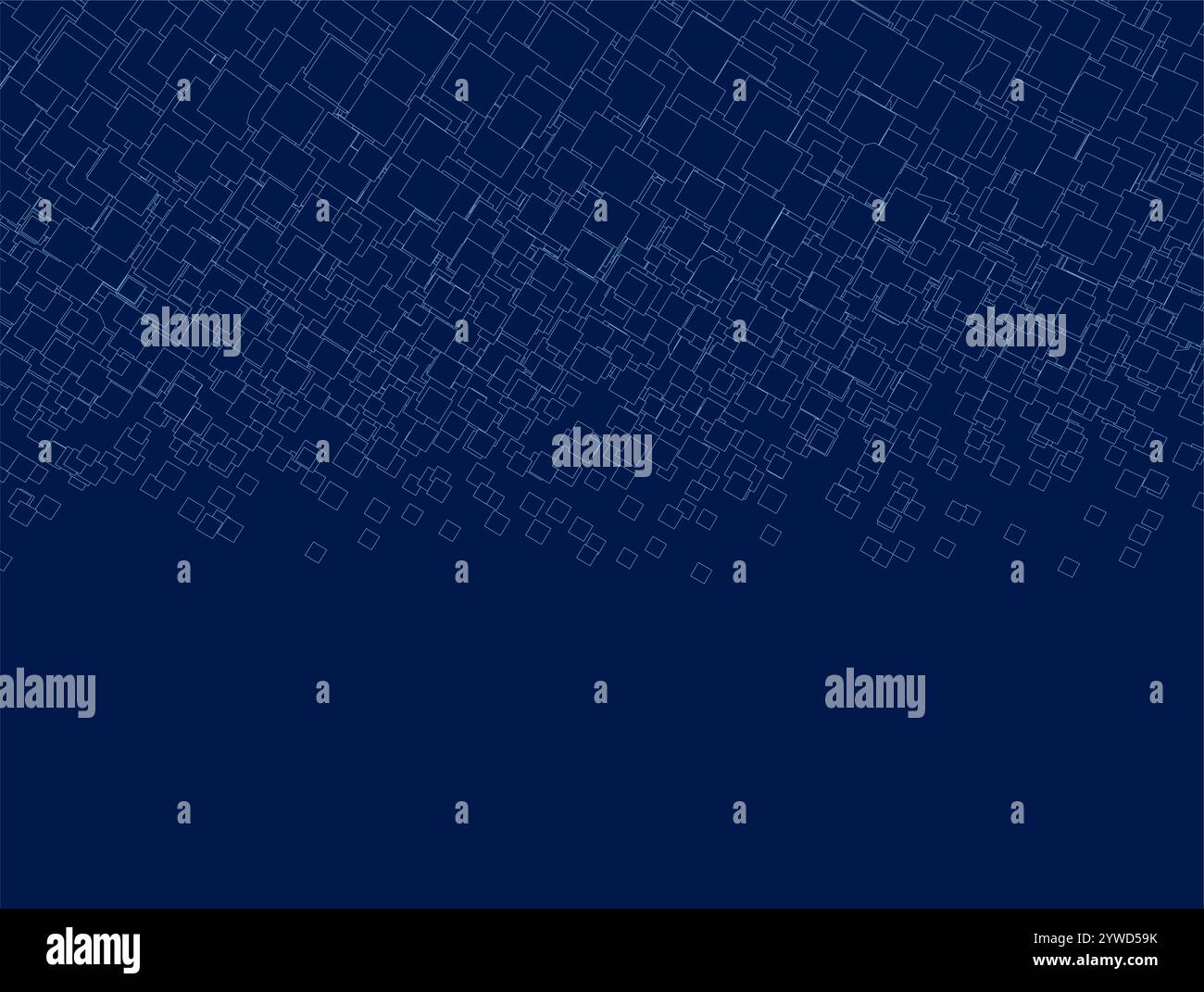 Squares blue technology pattern. Vector illustration Stock Vector Image ...