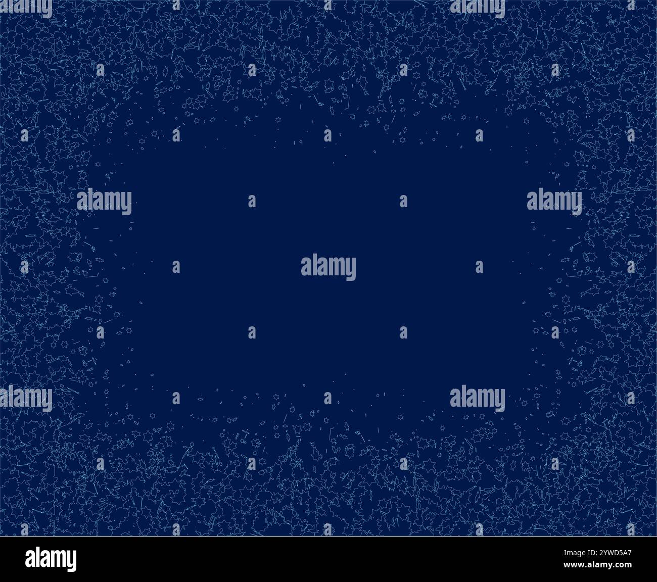 Blue night starry background. Vector design template Stock Vector Image ...