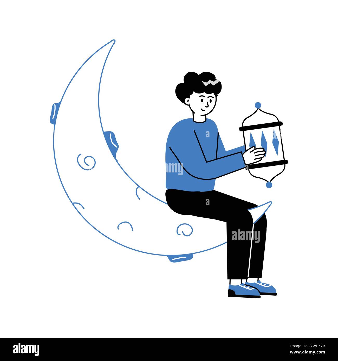 Eid night, eid al adha, eid l fitr, eid celebration premium ...