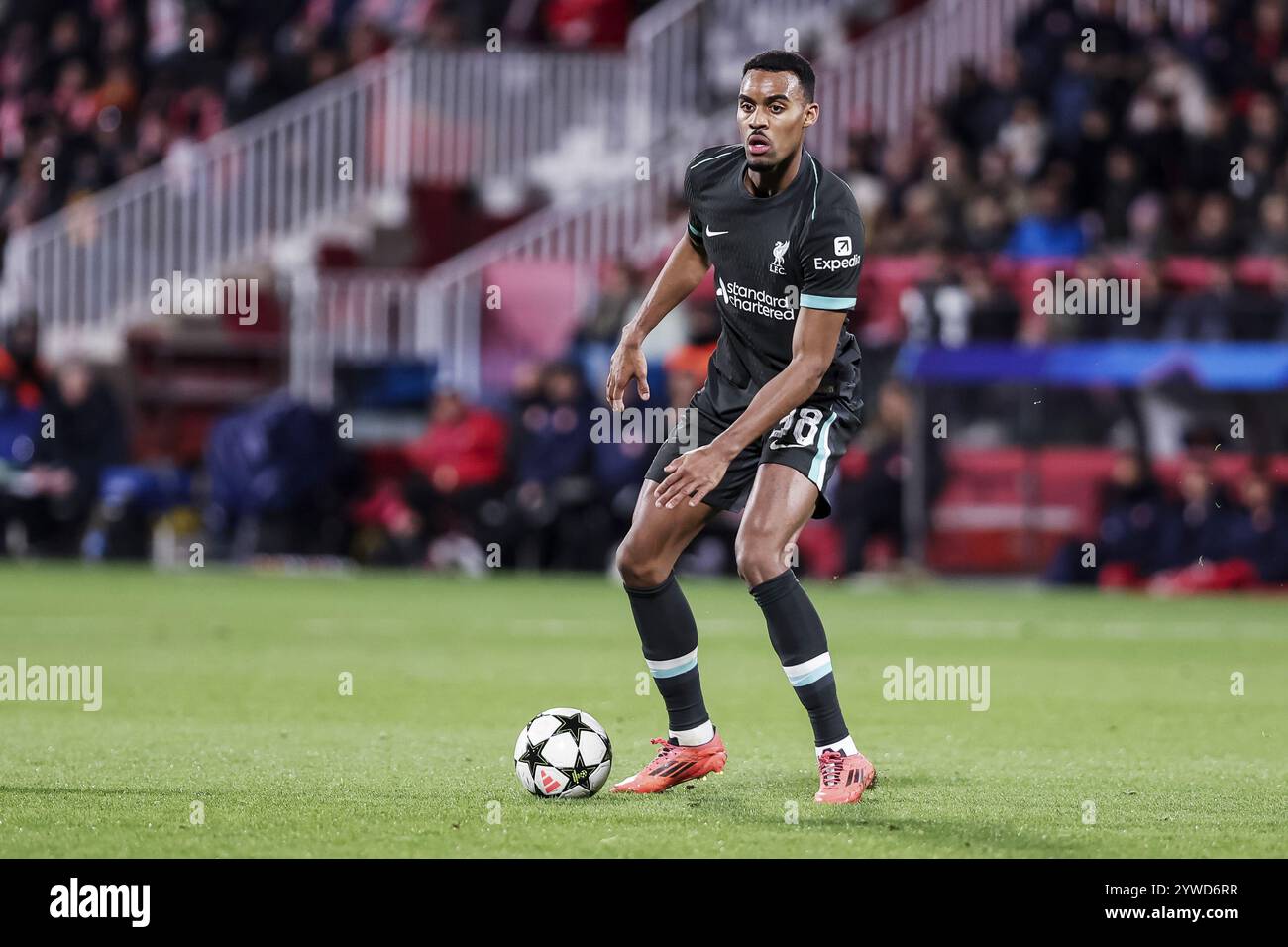 Ryan Gravenberch of Liverpool FC during the UEFA Champions League ...