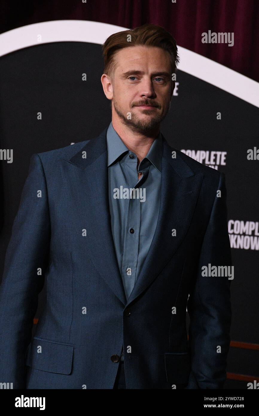 Hollywood, California, USA 10th December 2024 Actor Boyd Holbrook ...