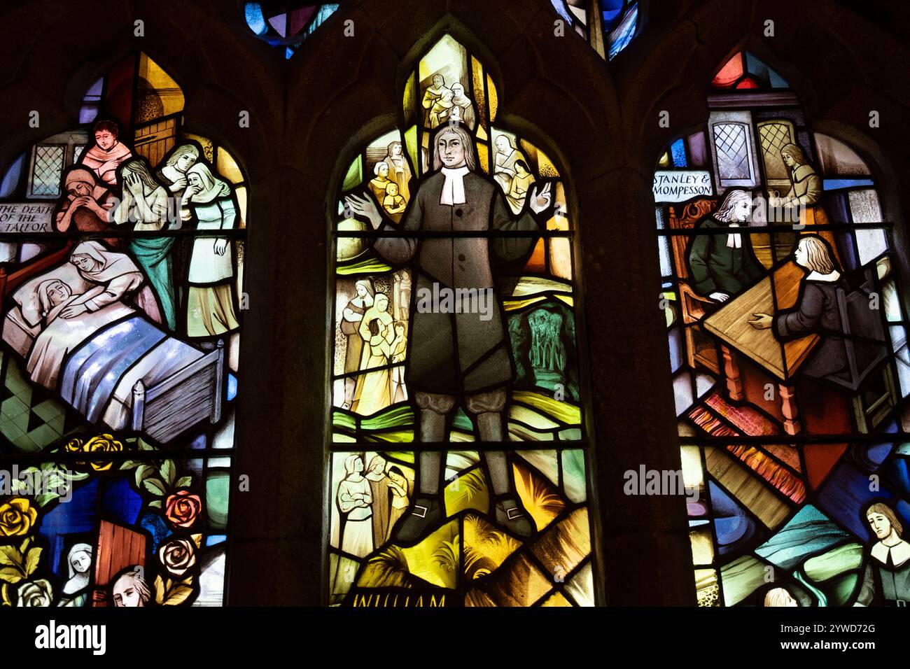 Parish Church of St. Lawrence in Eyam Village aka Plague Village after ...