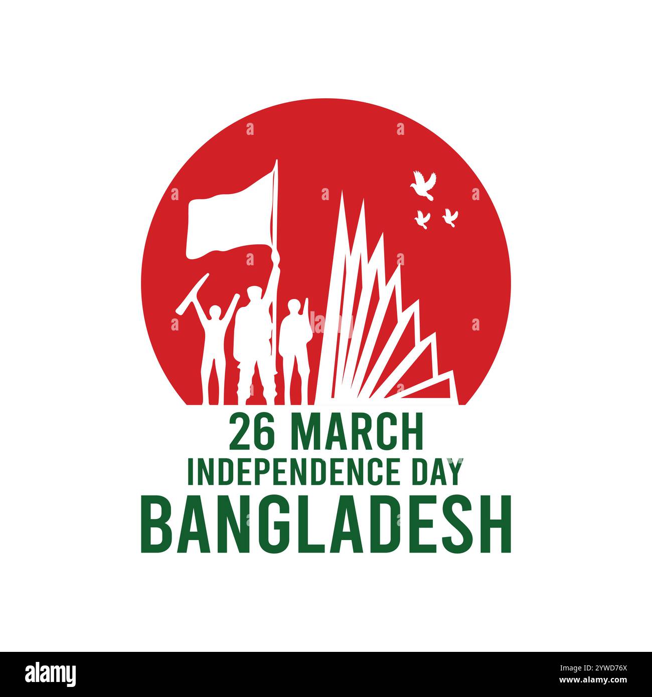 Freedom day march Cut Out Stock Images & Pictures - Alamy