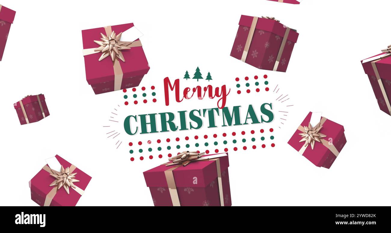 Image presents falling christmas hi-res stock photography and images ...