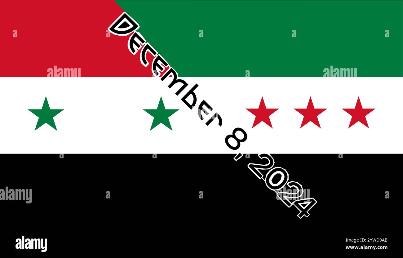 Flag of the Syrian Arab Republic. The current flag of Syria was ...