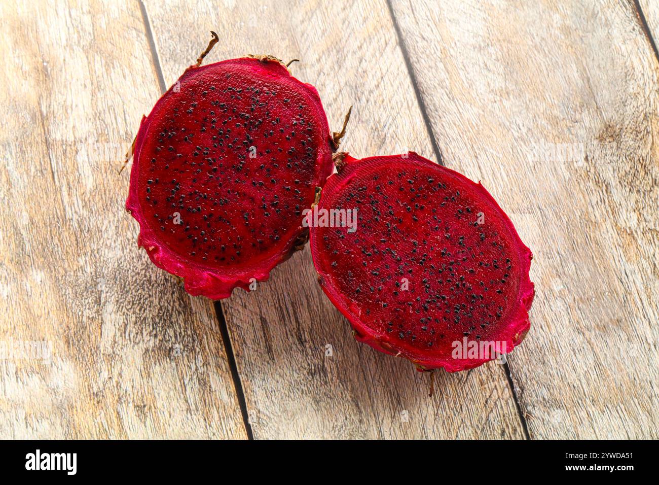Raw sweet red dragon fruit - pitahaya Stock Photo - Alamy