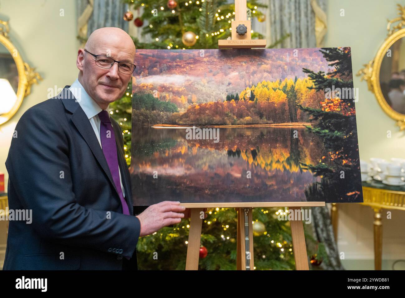 First Minister John Swinney at the launch of the First Minister's ...