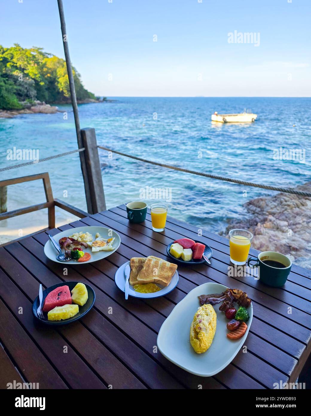 Island flavors tropical fruits hi-res stock photography and images - Alamy