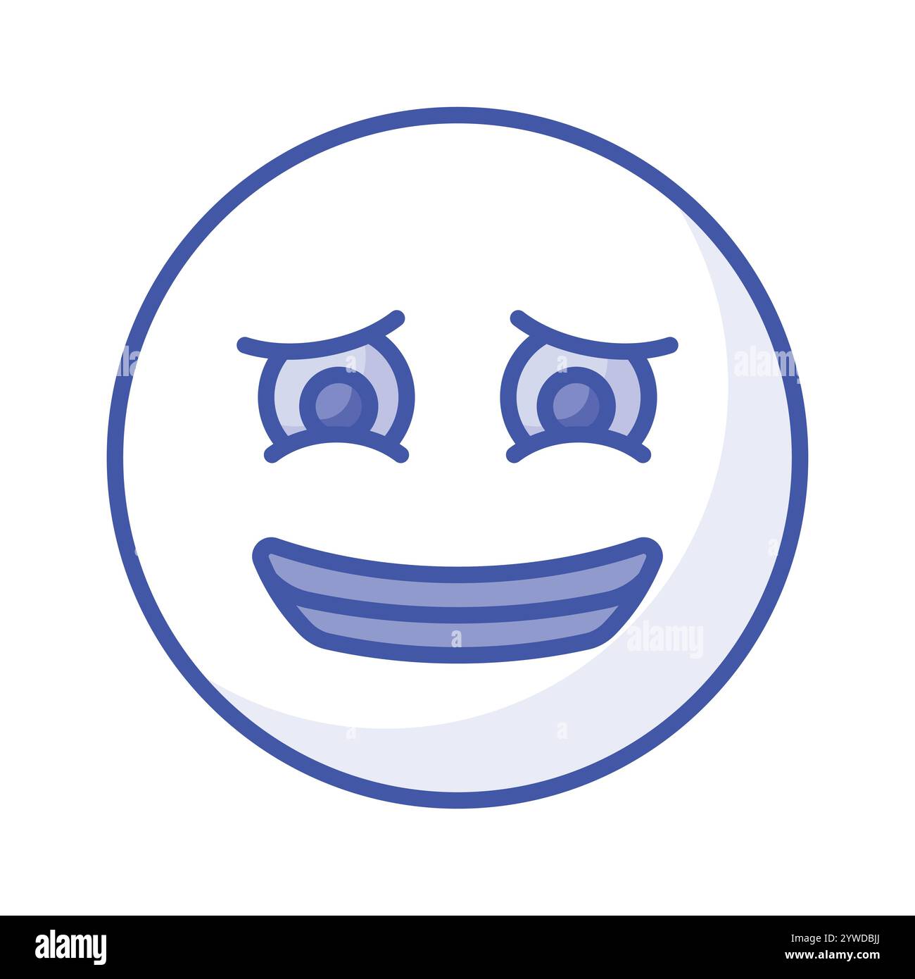 Premium icon of guilty emoji, ready to use editable vector Stock Vector ...