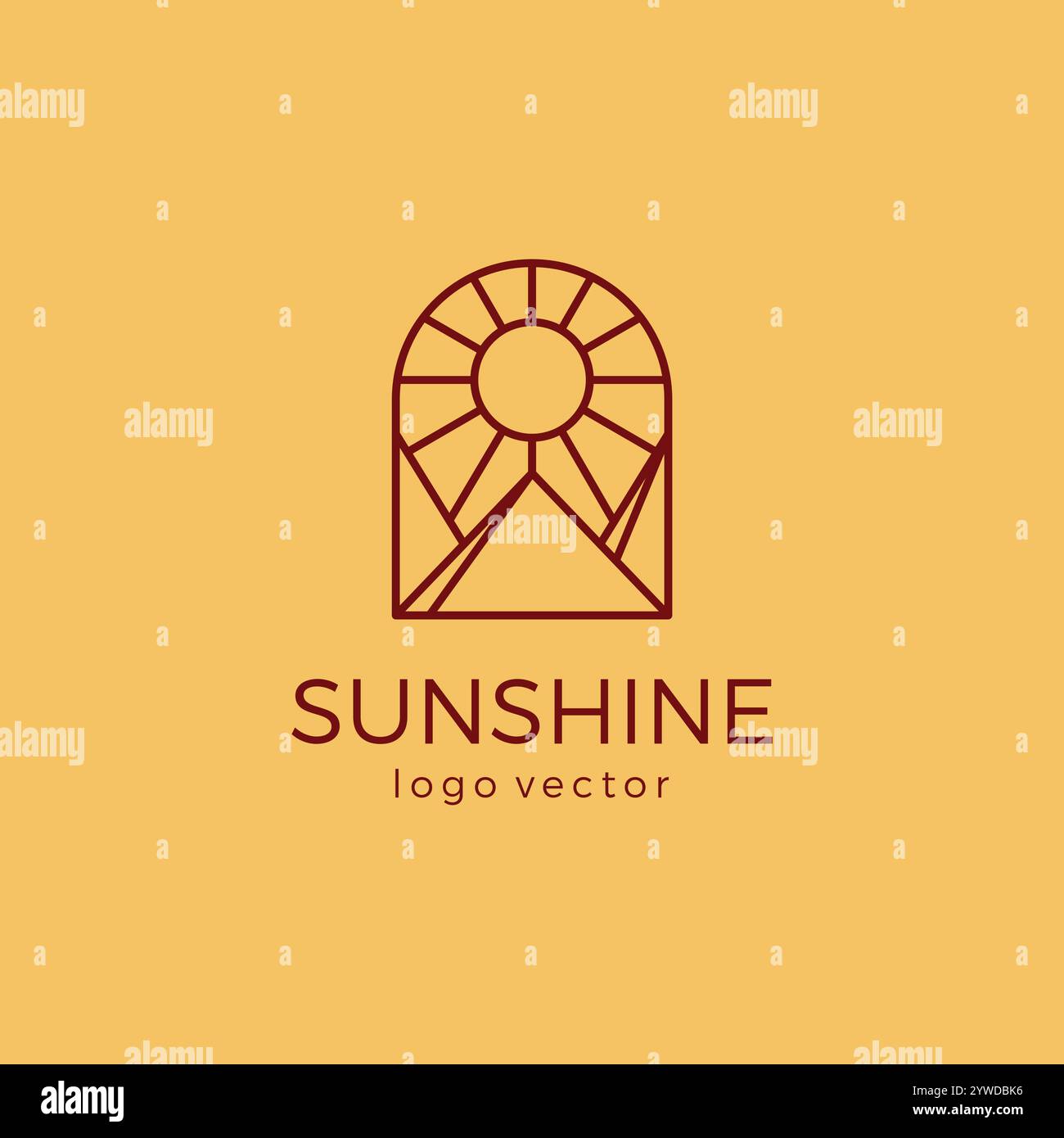 Vintage outdoor adventure art Stock Vector Images - Alamy