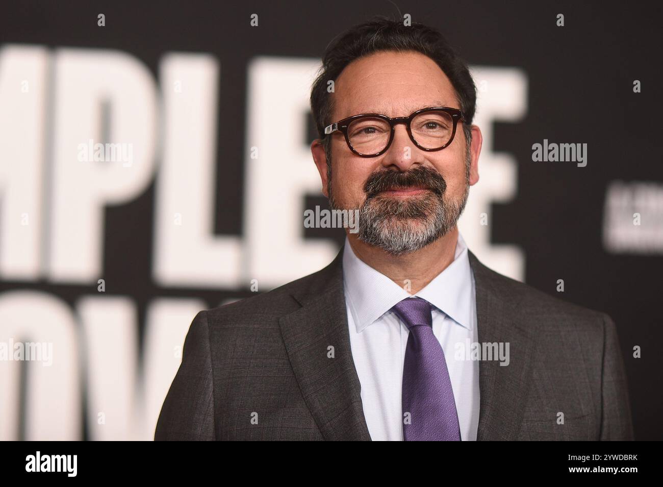 James Mangold arrives at the premiere of "A Complete Unknown" on ...