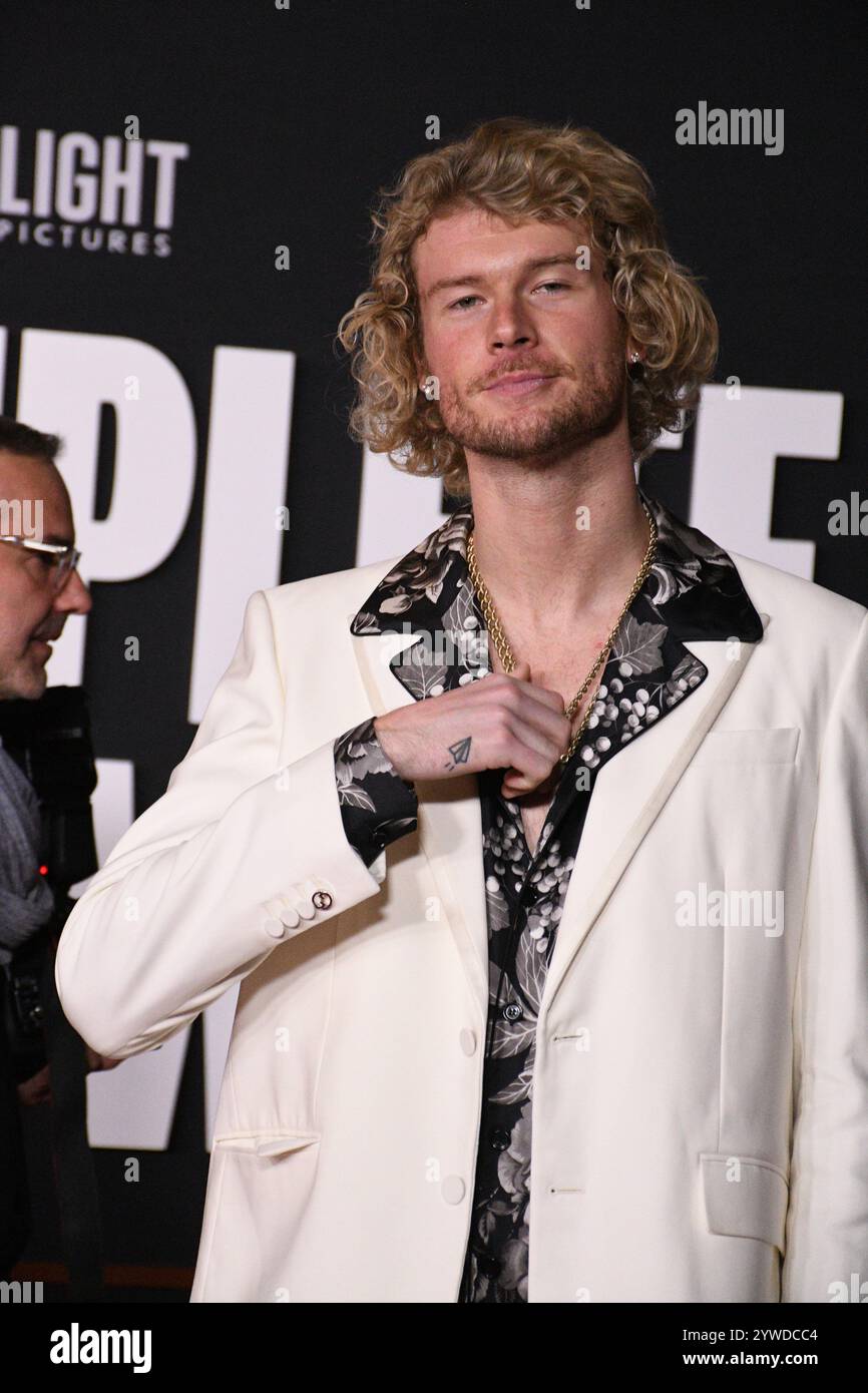 Hollywood, California, USA 10th December 2024 Singer/Rapper Matthew ...