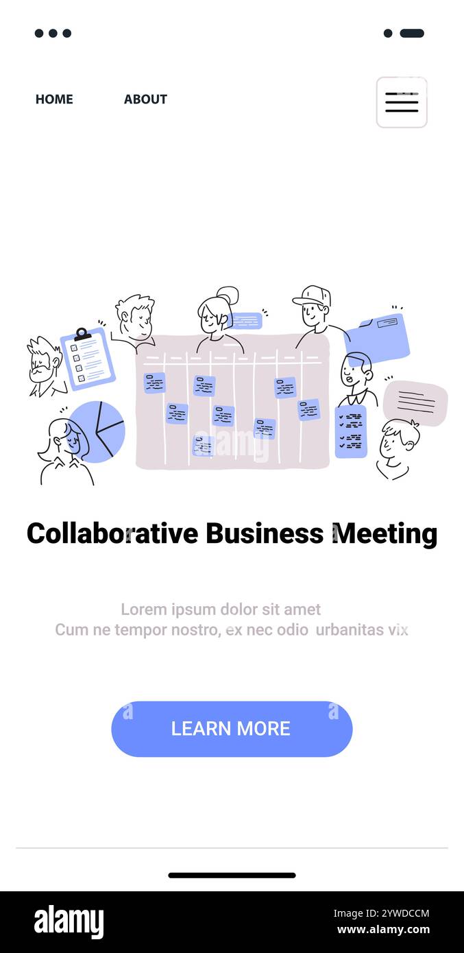 Collaborative workflow Cut Out Stock Images & Pictures - Alamy