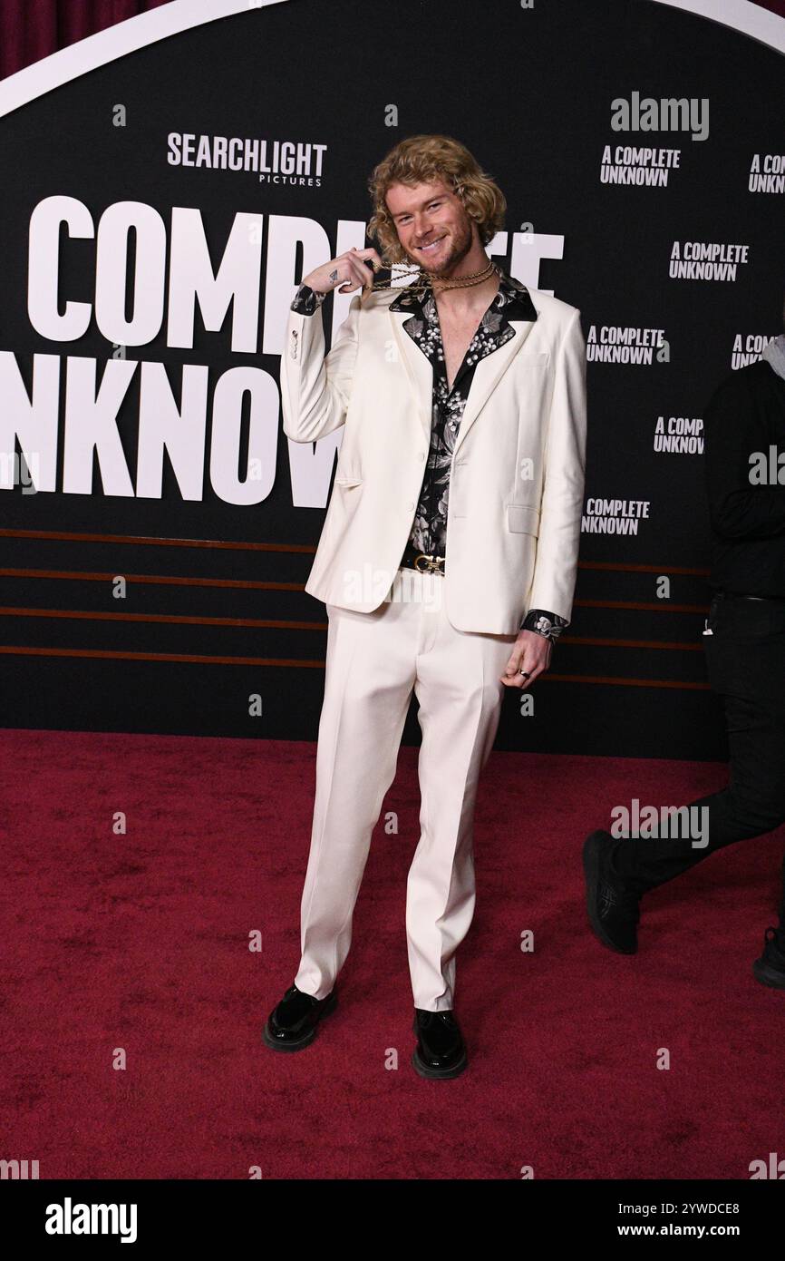 Hollywood, California, USA 10th December 2024 Singer/Rapper Matthew ...