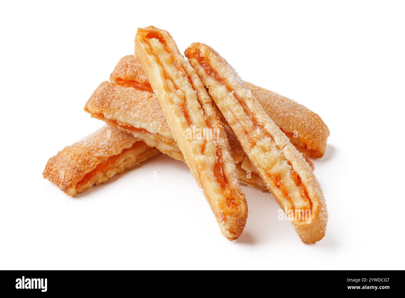 Crunchy cheese sticks served on a white background perfect for snacking ...