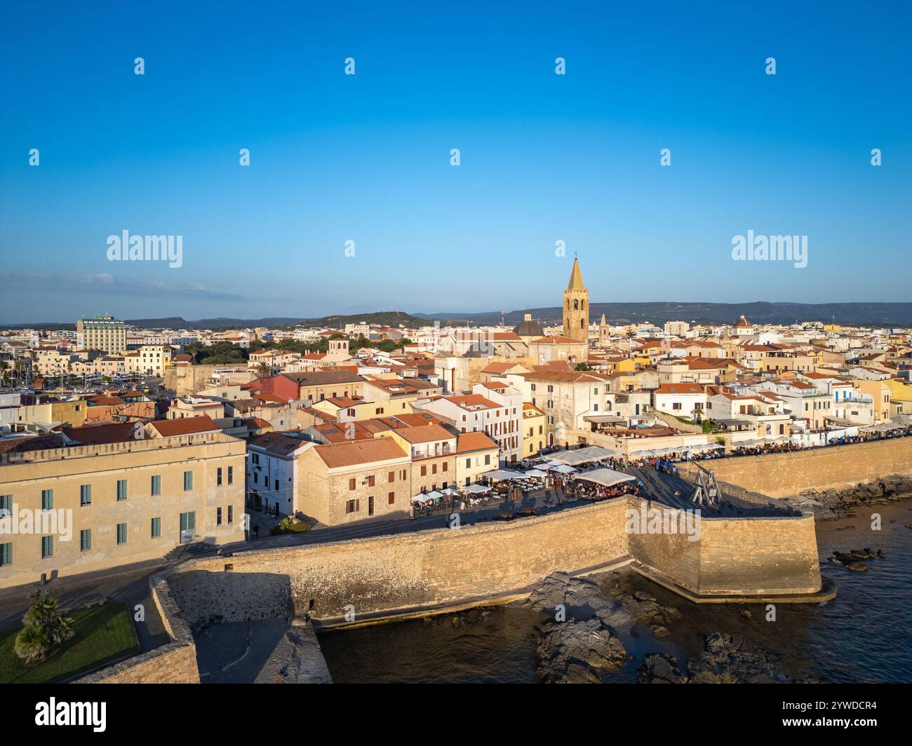 Old town alghero sardinia hi-res stock photography and images - Alamy