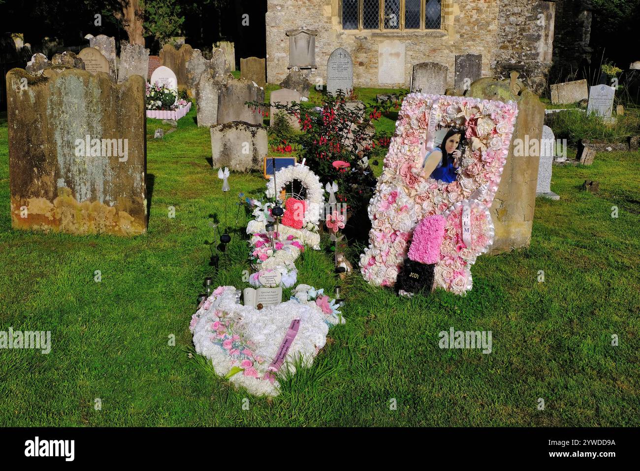 Ornately adorned grave in St James the Great Church graveyard soon ...