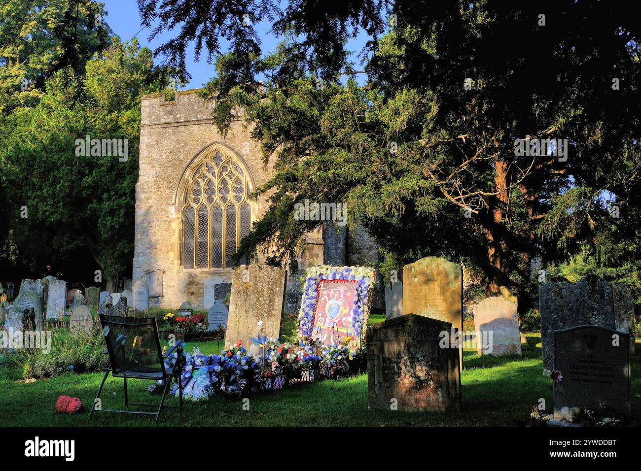 Ornately adorned grave in St James the Great Church graveyard soon ...