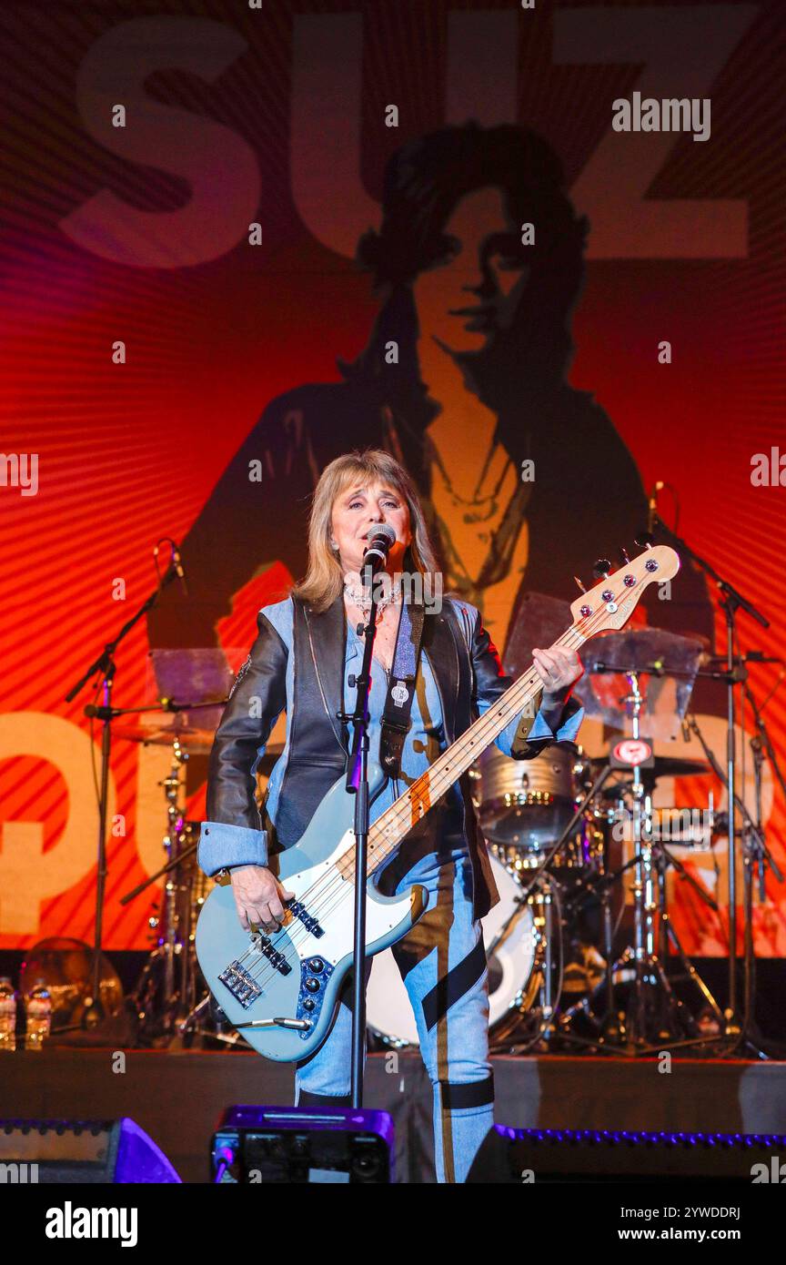 Suzi Quatro live bei einem Konzert ihrer Wold Tour 2024 im Tanzbrunnen ...