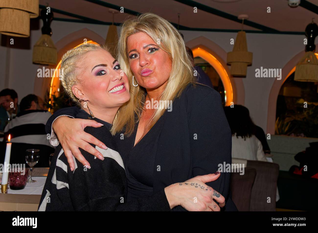 Paris, France. 6th Dec, 2024. Samia Kazitani and dancer Katrina ...