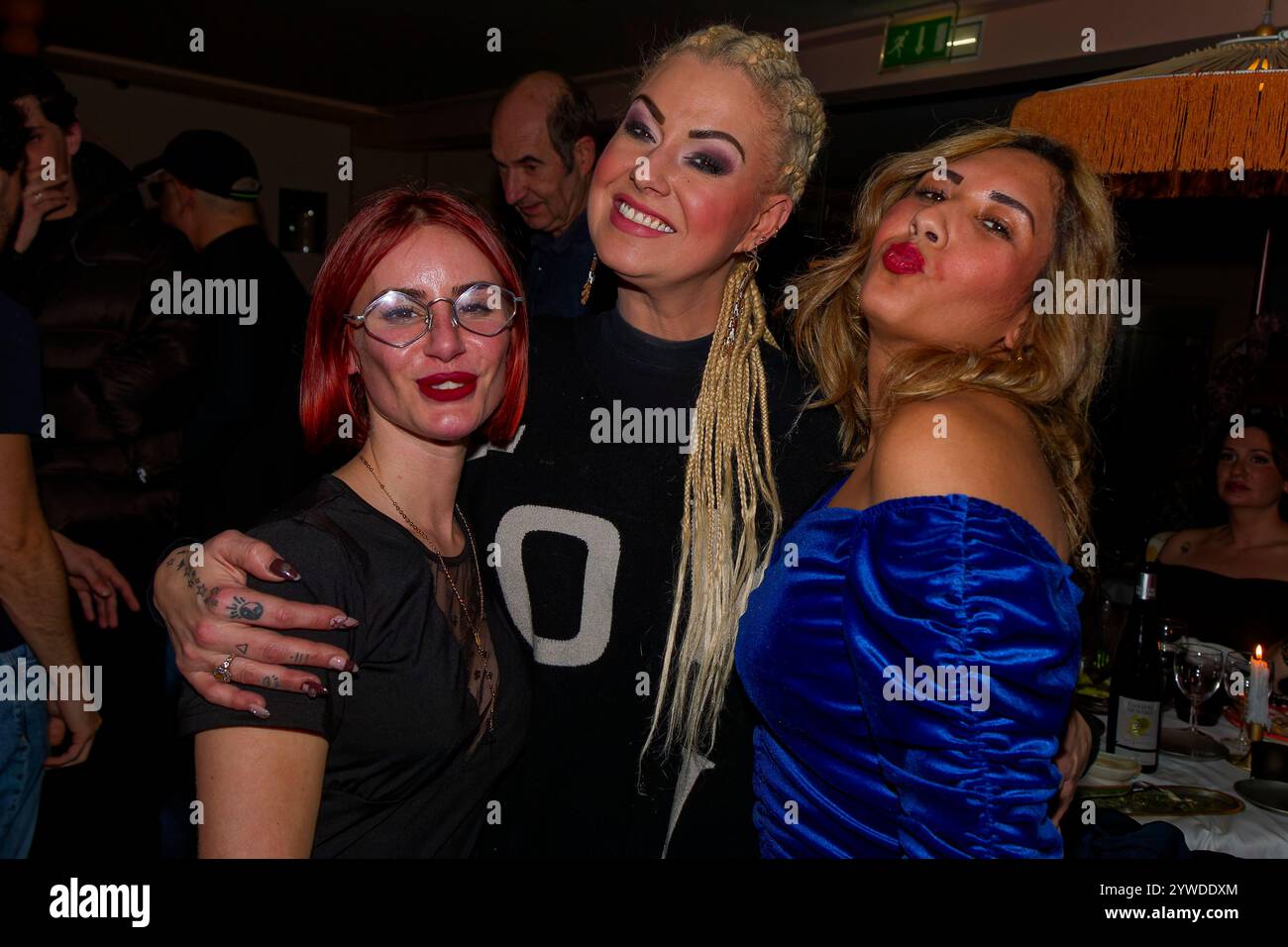 Paris, France. 6th Dec, 2024. Anaïs and dancer Katrina Patchett attend ...
