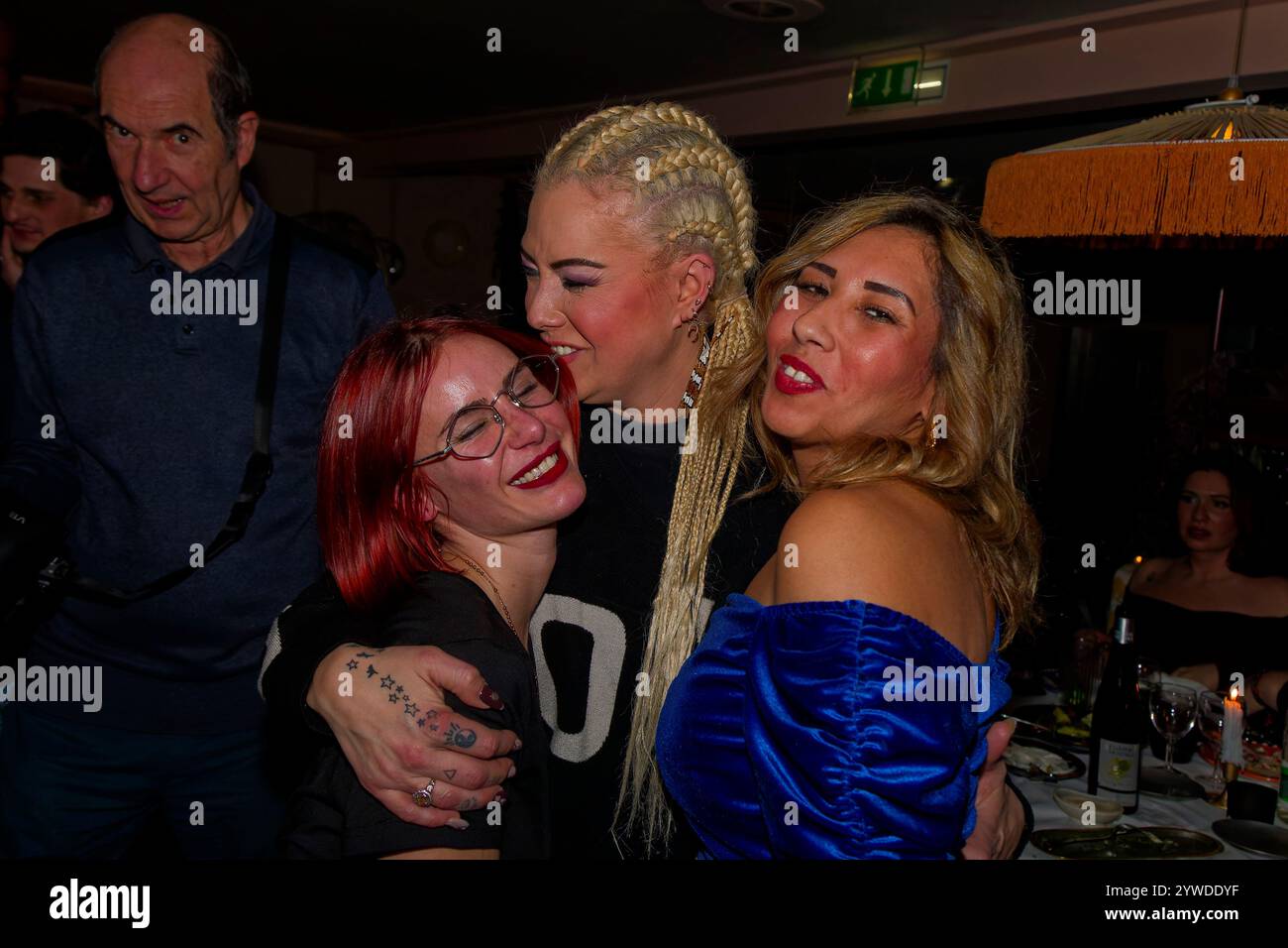 Paris, France. 6th Dec, 2024. Anaïs and dancer Katrina Patchett attend ...