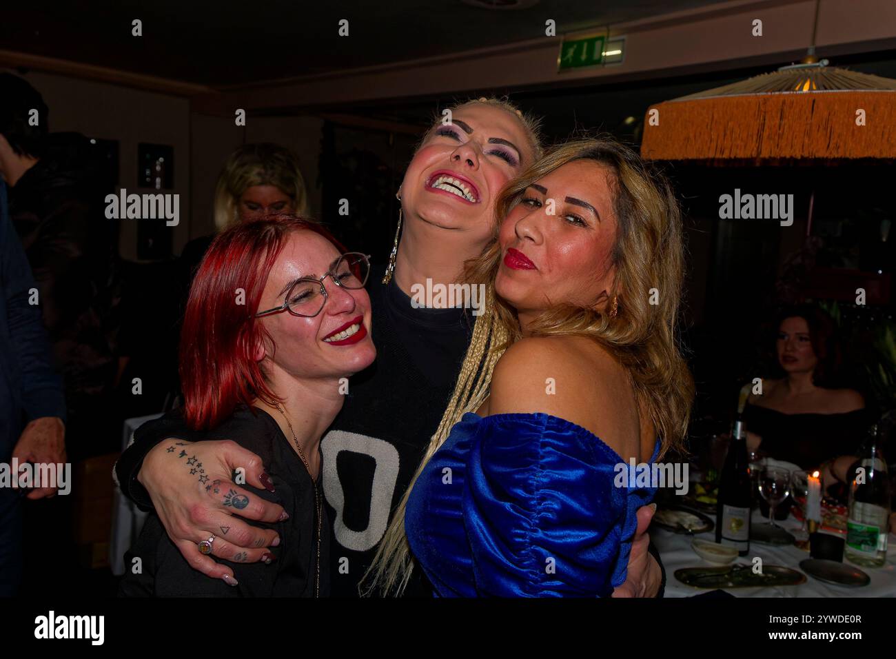 Paris, France. 6th Dec, 2024. Lebanese party organized by Samia ...