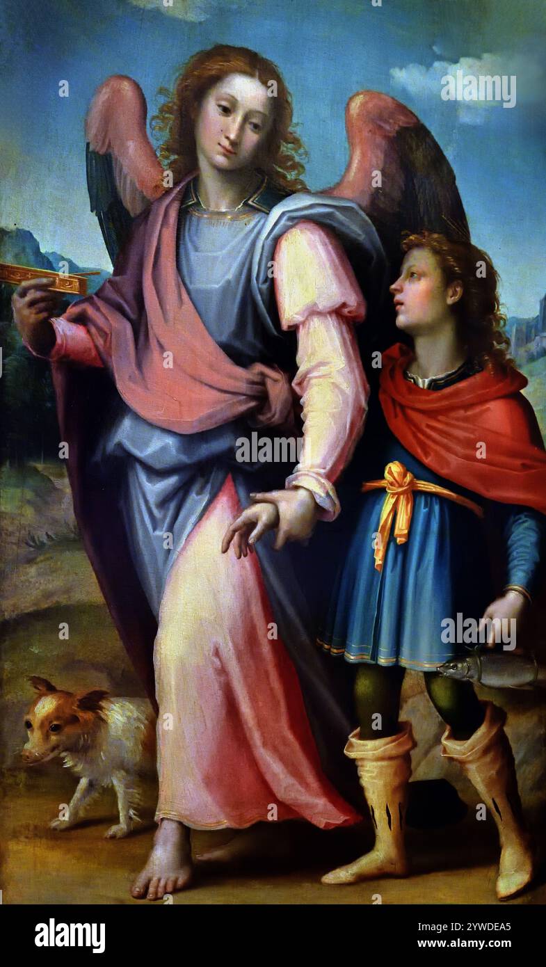Tobit led by the angel hi-res stock photography and images - Alamy
