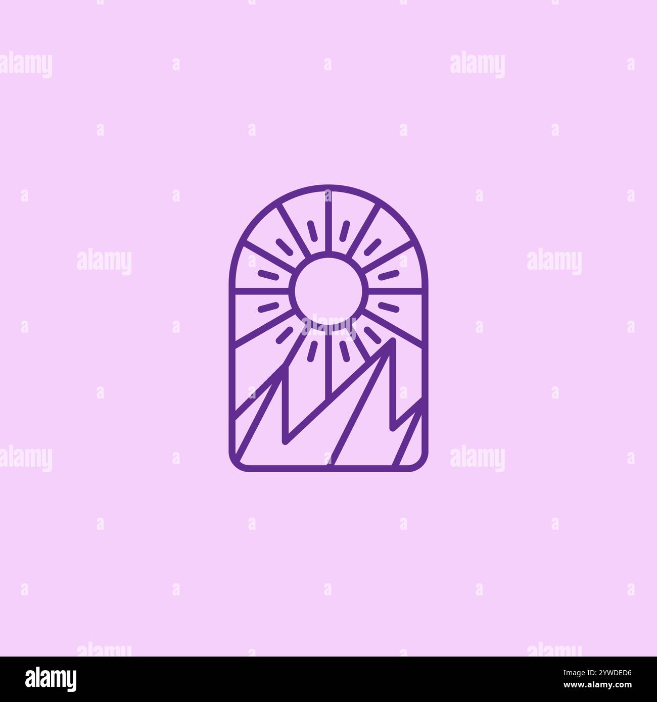 High mountain snow in Stock Vector Images - Alamy