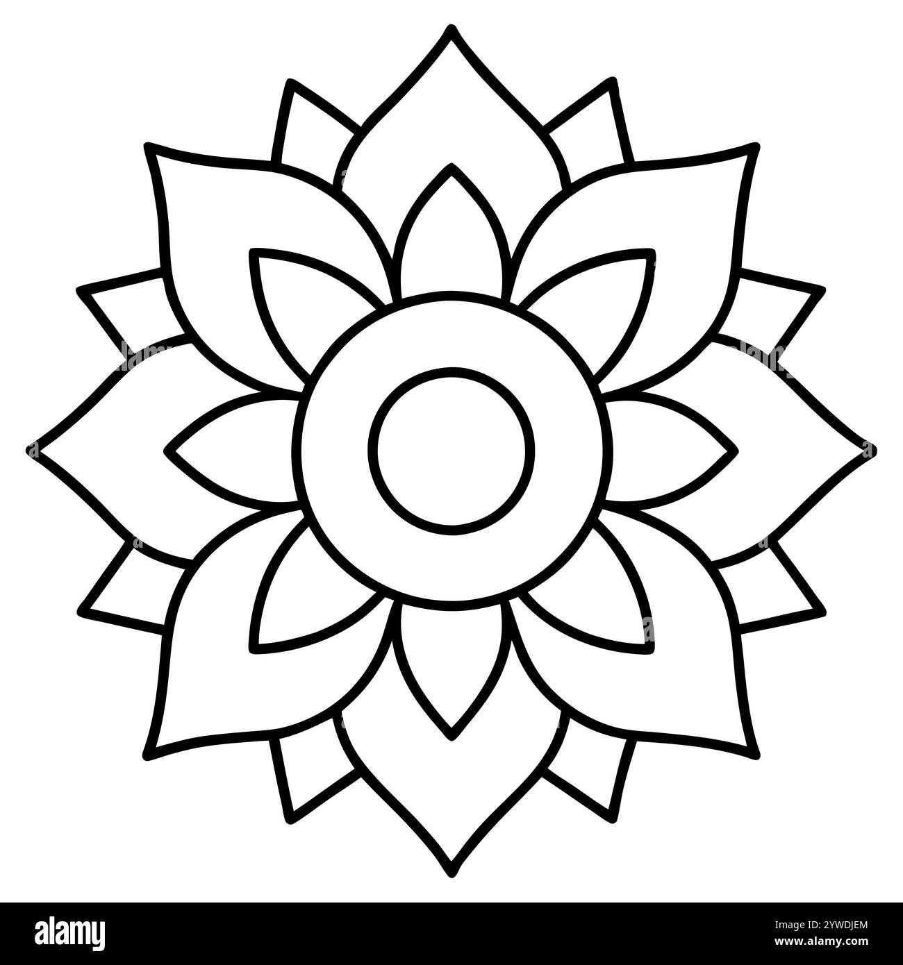 Easy Mandala Coloring Book Pages for Adults to Relax, Experiences Give ...