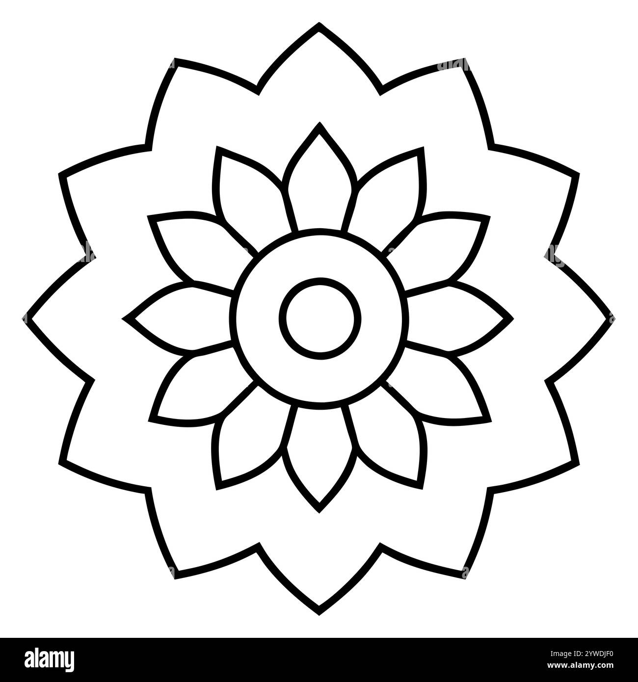 Easy Mandala Coloring Book Pages for Adults to Relax, Experiences Give ...