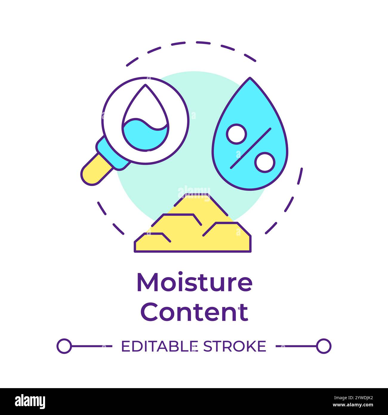 Soil water content Cut Out Stock Images & Pictures - Alamy