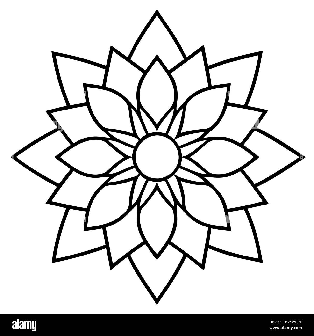 Easy Mandala Coloring Book Pages for Adults to Relax, Experiences Give ...