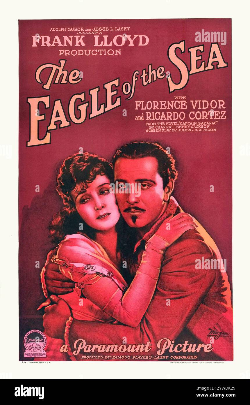 The Eagle of the Sea - Florence Vidor, Ricardo Cortez. A Frank Lloyd ...