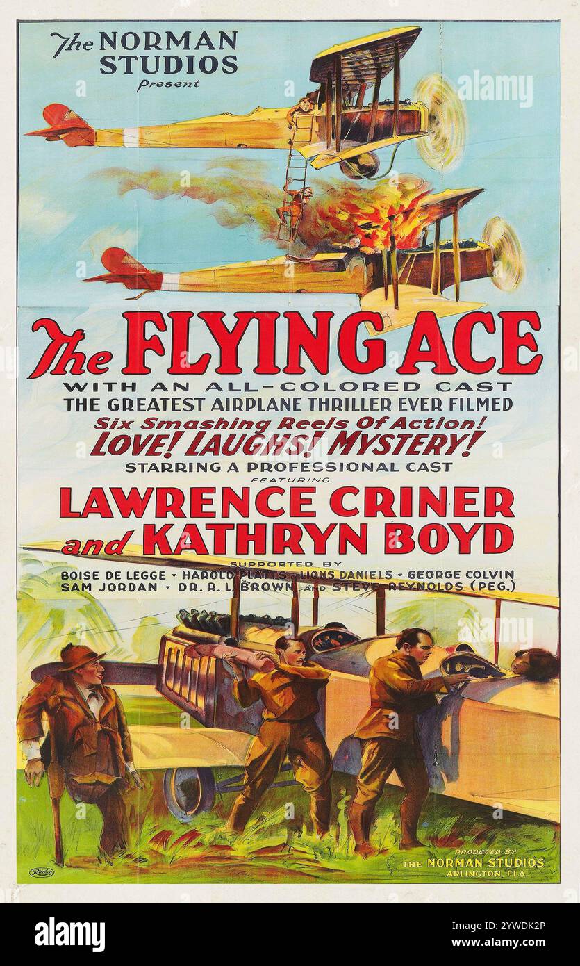 The Norman Studios present The Flying Ace (1926) Lawrence Criner ...