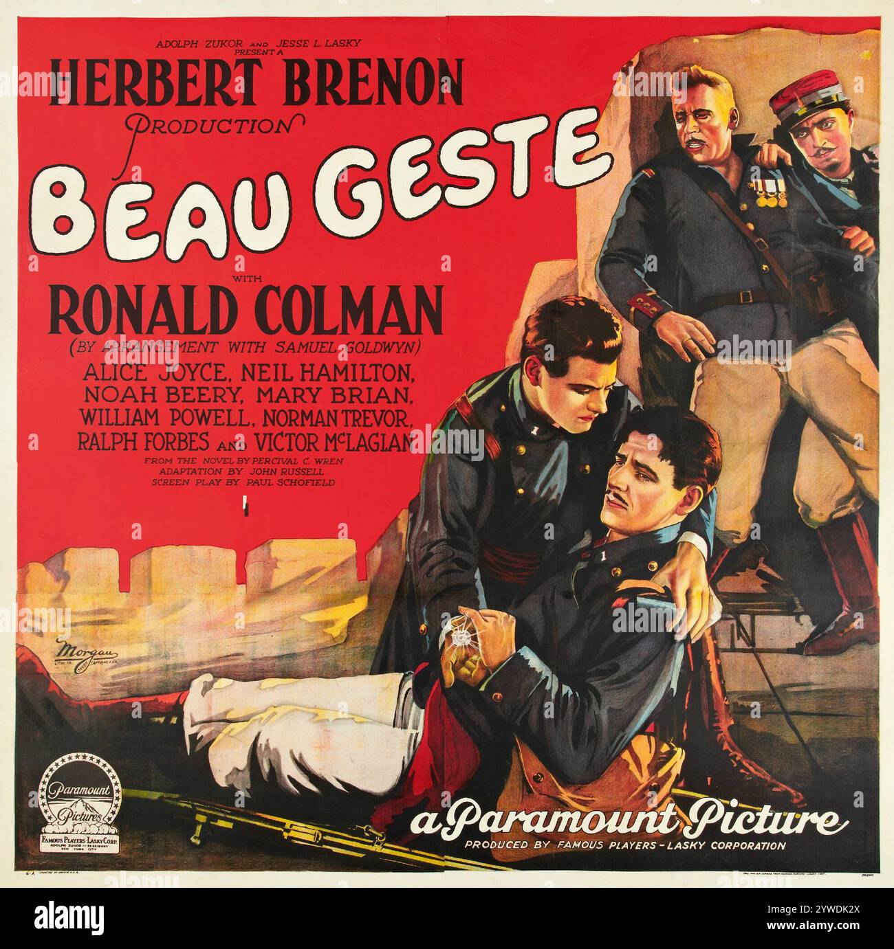 A Herbert Brenon production - Beau Geste - Ronald Colman, Alice Joyce ...