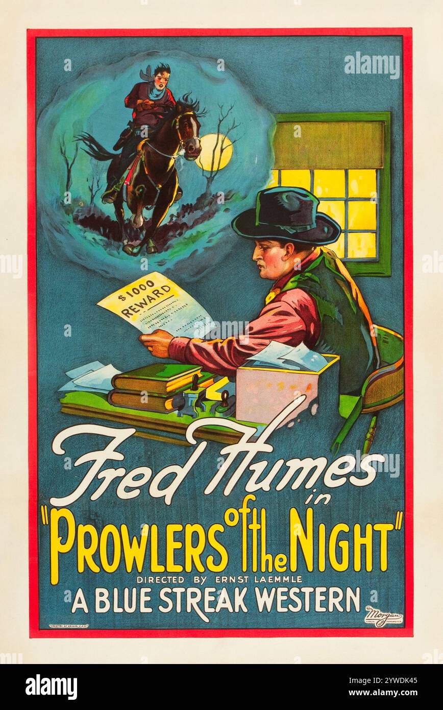 Fred Humes in Prowlers of the Night (Universal, 1926) A Blue Streak ...