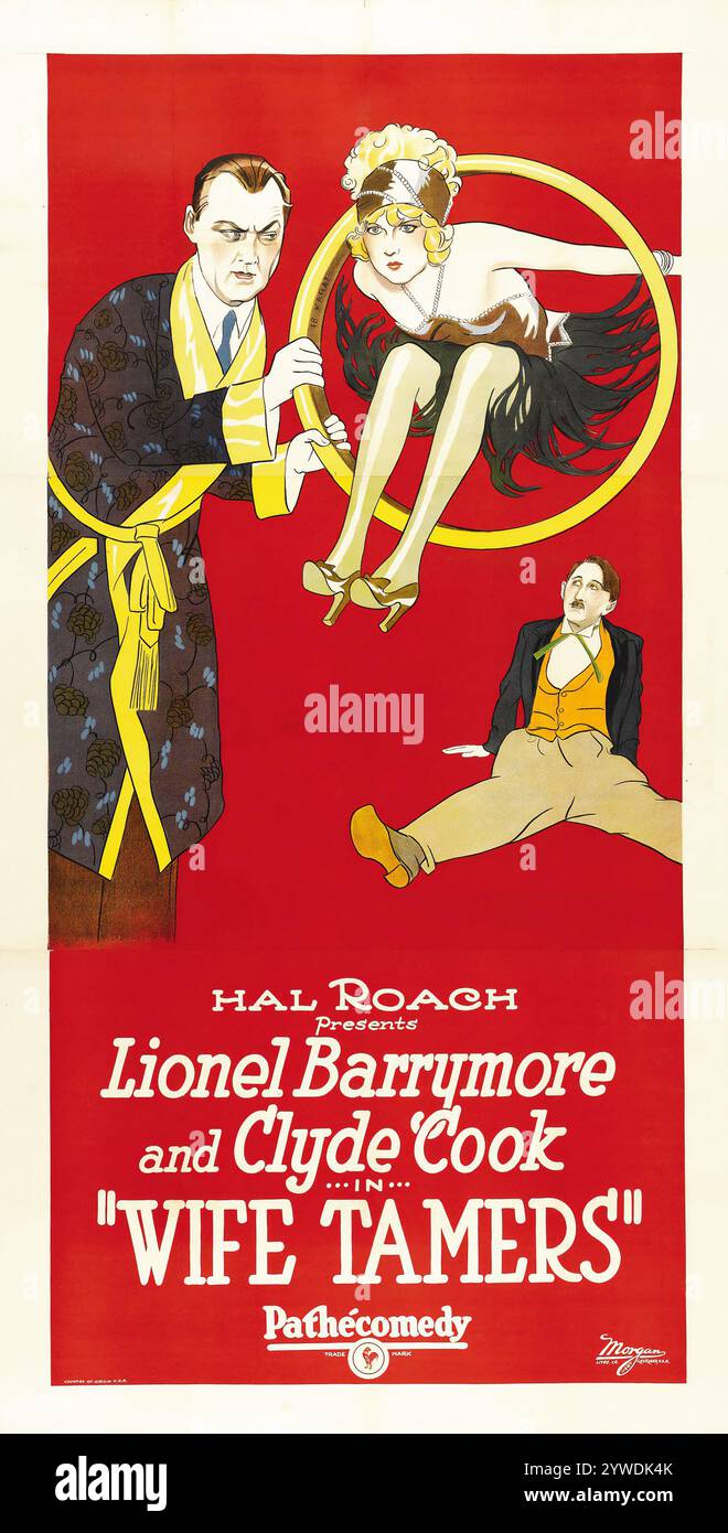 Hal Roach presents Wife Tamers (Pathécomedy, 1926) Lionel Barrymore and ...