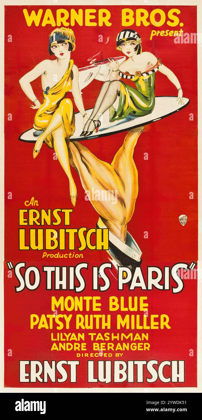 Ernst Lubitsch production - So This is Paris (Warner Brothers, 1926 ...