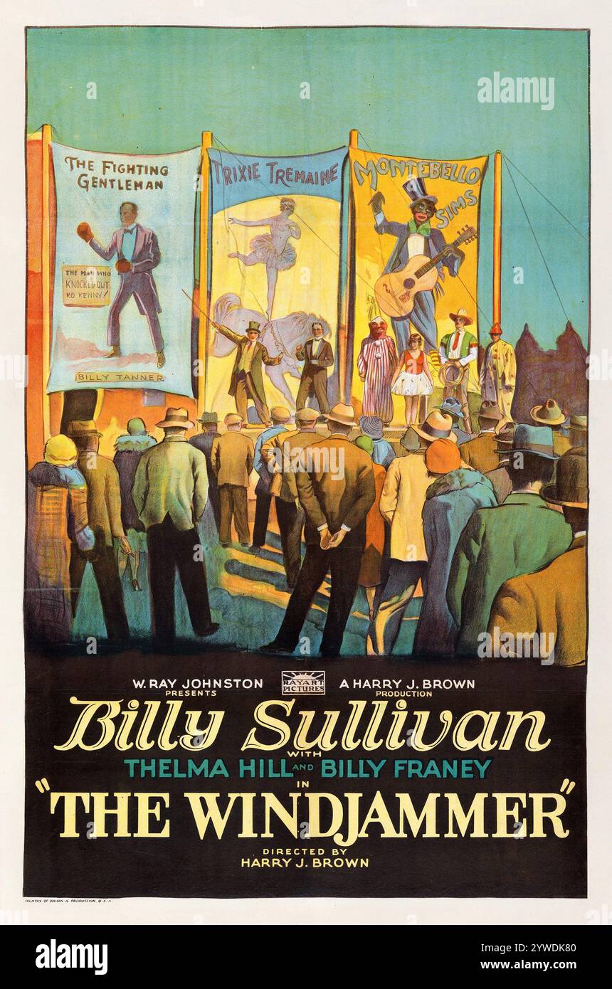 The Windjammer (Rayart Pictures, 1926) Starring Billy Sullivan, Thelma ...