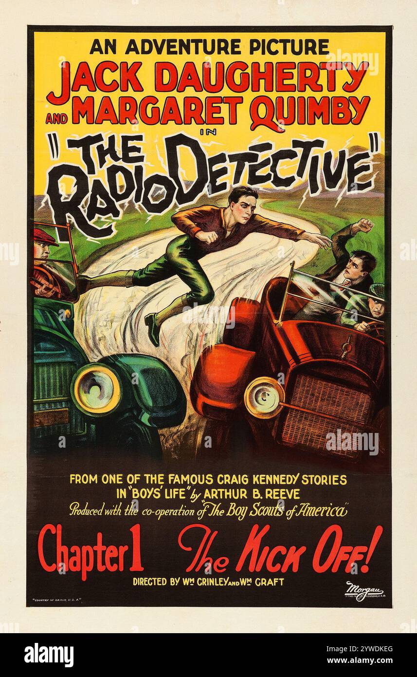 The Radio Detective Chapter 1 - film poster 1926 - Jack Daugherty, Margaret Quimby - An ...