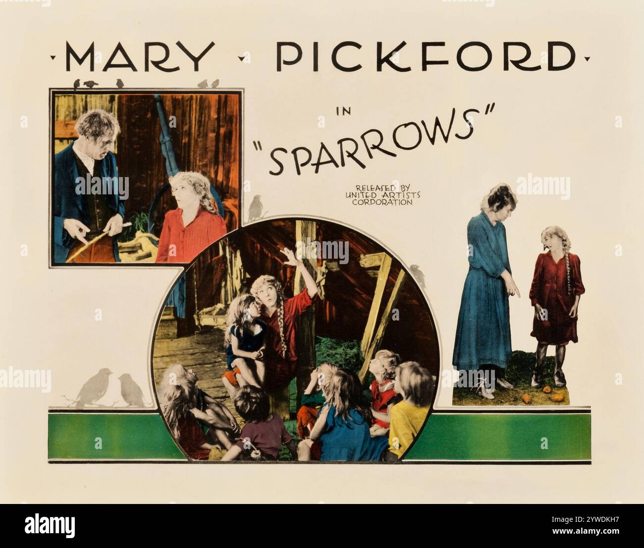 Sparrows (United Artists, 1926). Half Sheet film poster feat Mary ...