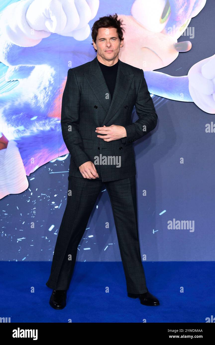 James Marsden bei der Premiere des Kinofilms Sonic the Hedgehog 3 im ...