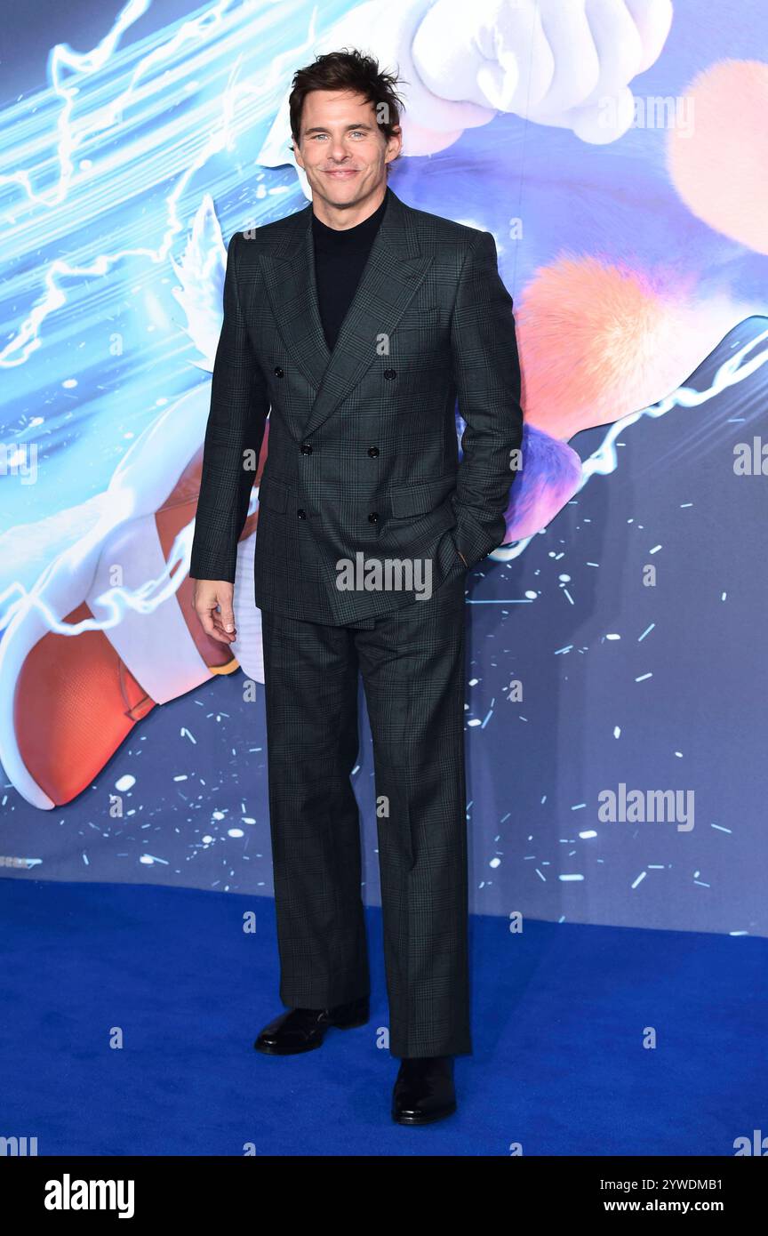 James Marsden bei der Premiere des Kinofilms Sonic the Hedgehog 3 im ...